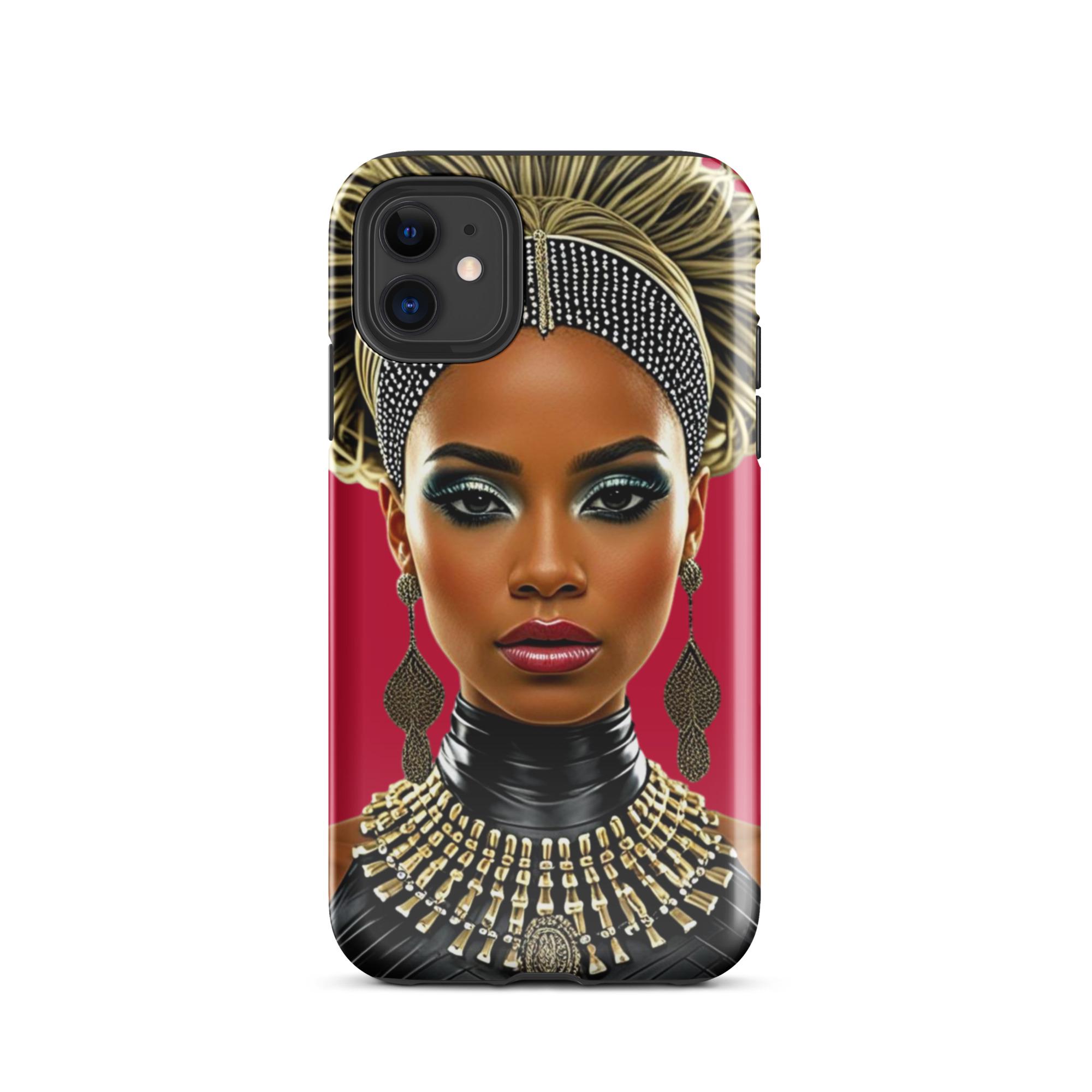 Black Art Woman Natural Hair Tough Case for Iphone® - Etsy