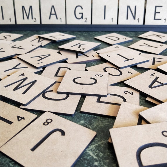 6x6 Cm Wooden Letter Game Tile Word Wall Art - Etsy Australia