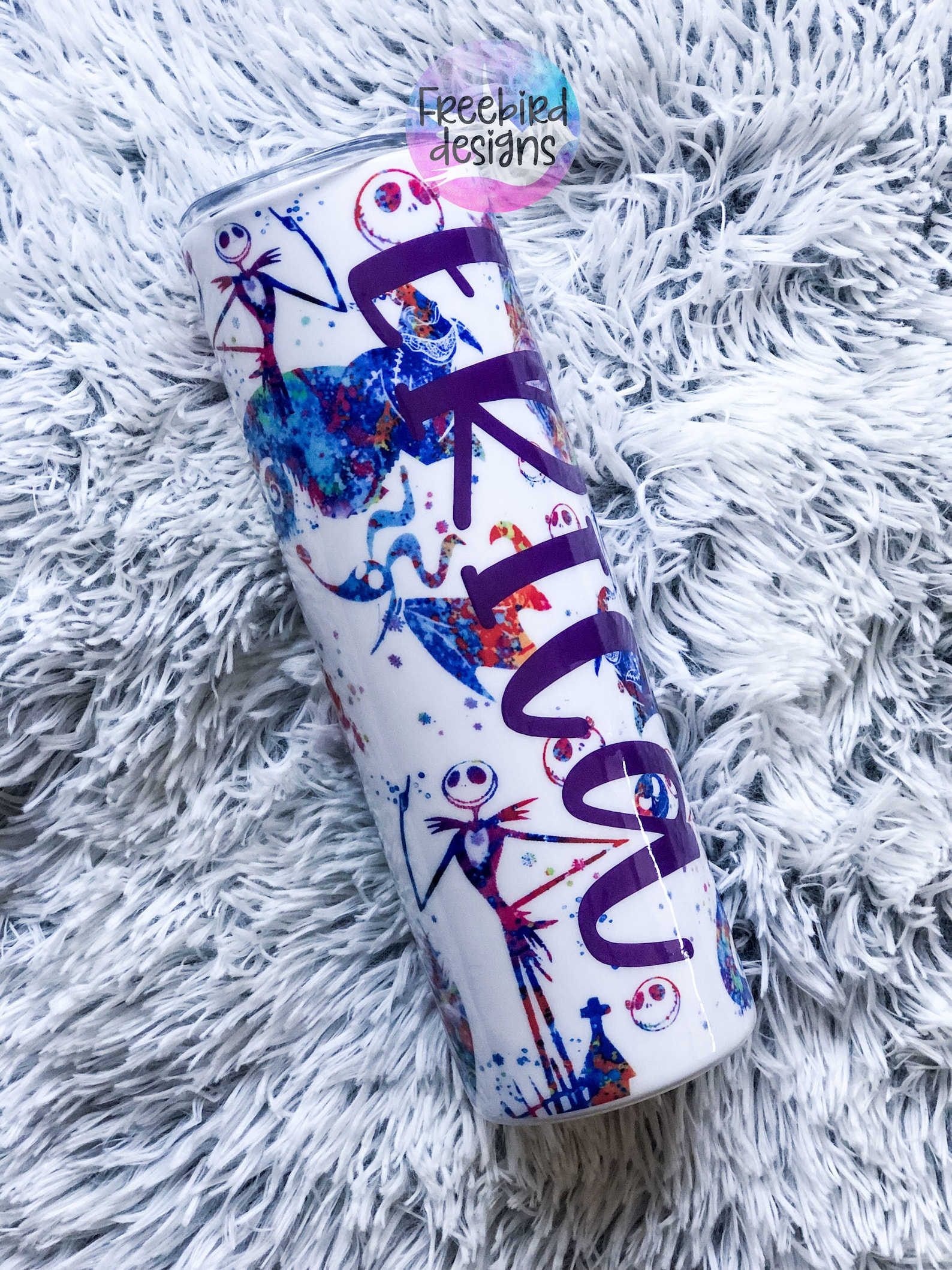 Tim Burton Tumbler Cups for Kids Boys Custom Tumbler Fabric | Etsy