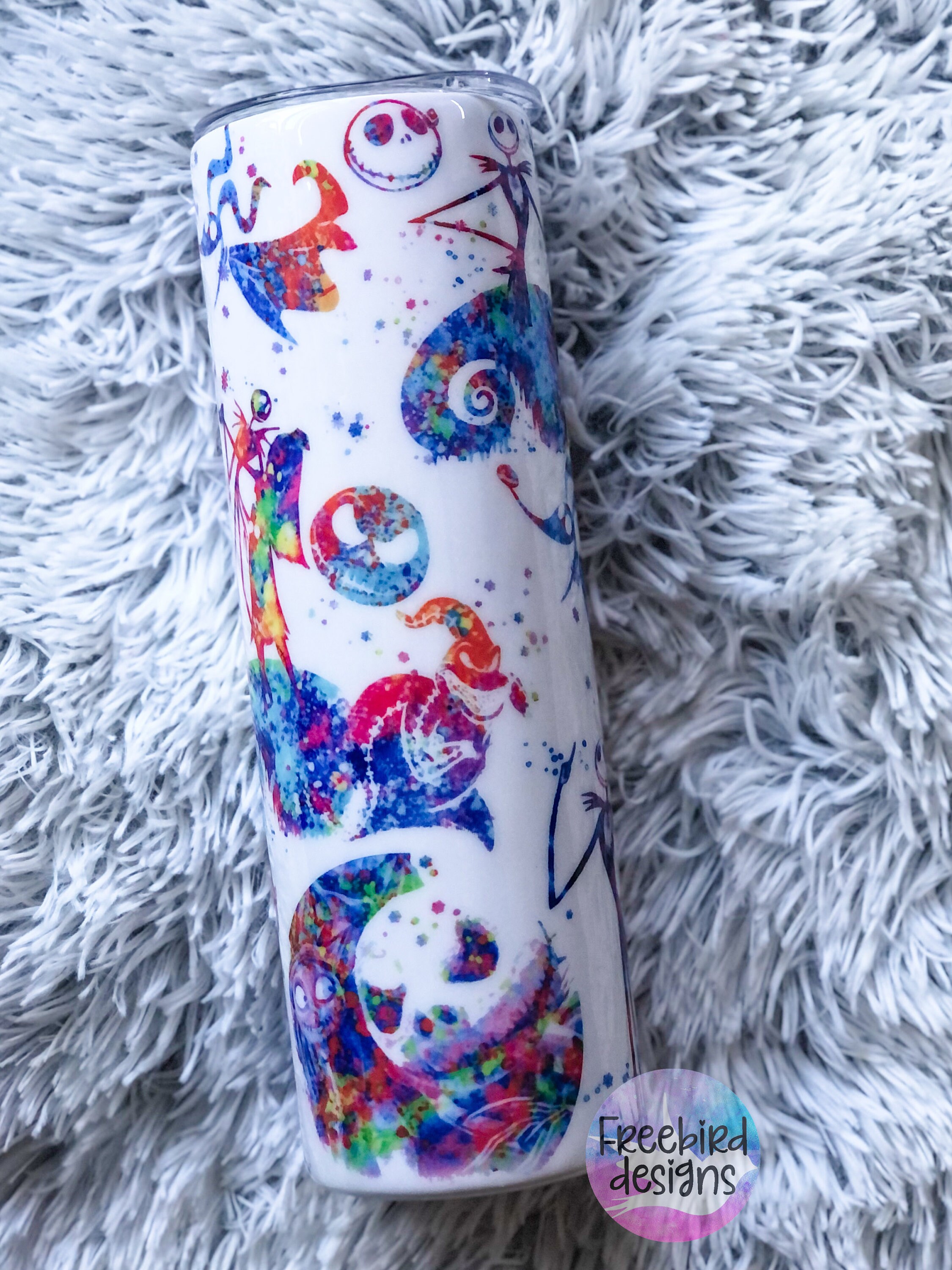 Tim Burton Tumbler Cups for Kids Boys Custom Tumbler Fabric | Etsy