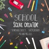 Summer Scene Creator, Colorful Top View Mockup Creator Including 2 Card ...