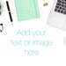 Styled Stock Photograph Feminine Desk Stock Photo Pretty - Etsy