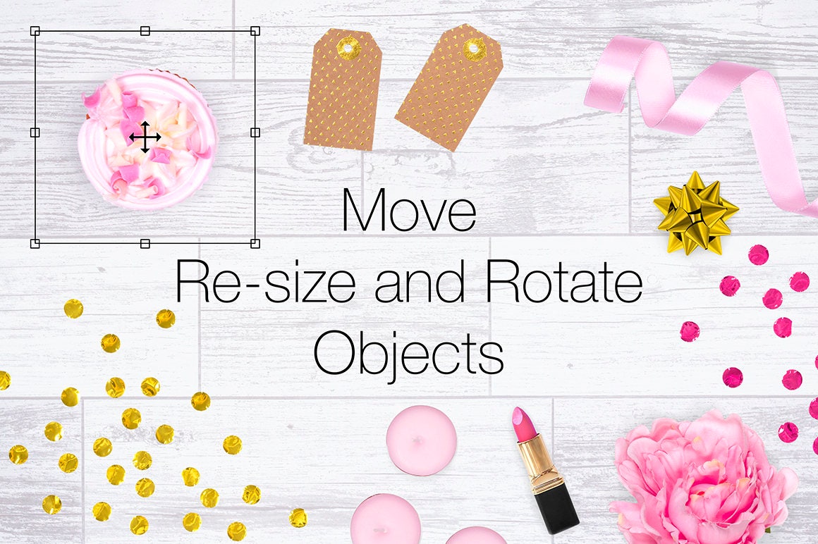 Party Scene Creator Moveable Mockup Card Mockup With - Etsy UK