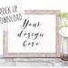 Desk Scene Creator, Top View Moveable Mockup, Card Mock Up, Mint and ...