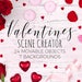 Valentines Scene Creator, Movable Mockup, Valentines Card Mock Ups ...
