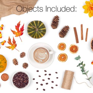 Fall Scene Creator, Autumn Mockup Creator With Movable Props, Flat Lay ...