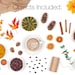 Fall Scene Creator, Autumn Mockup Creator With Movable Props, Flat Lay ...
