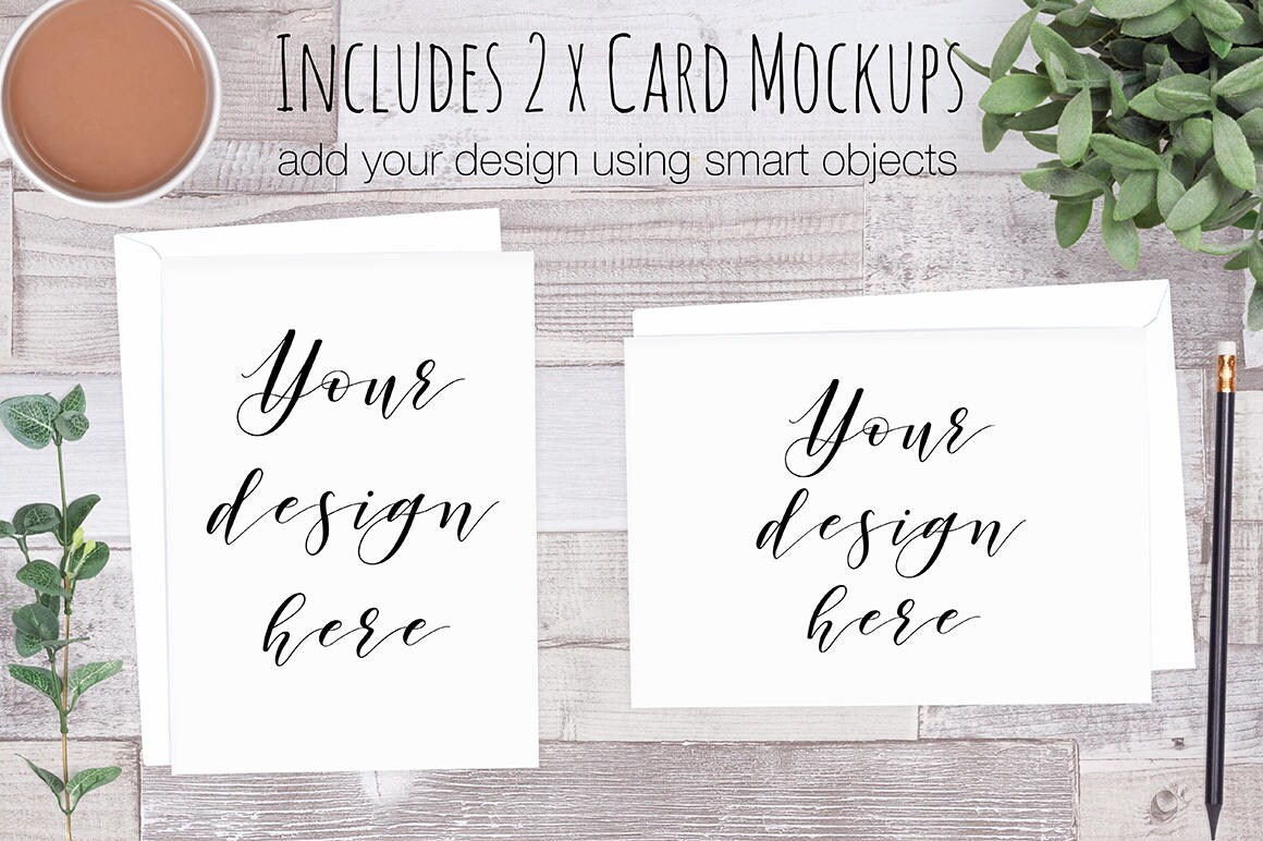 Desk Scene Creator Top View Moveable Mockup Card Mock Up - Etsy