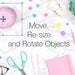 Crafty Scene Creator, Moveable Mockup, Arts and Crafts Props, Flay Lay ...