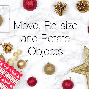 Christmas Scene Creator, Winter Movable Mockup, Christmas Mockup ...