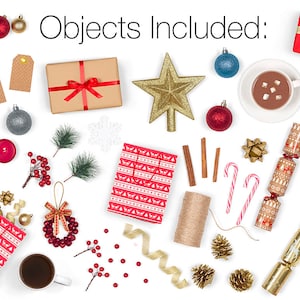 Christmas Scene Creator, Winter Movable Mockup, Christmas Mockup ...