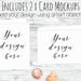 Summer Scene Creator, Colorful Top View Mockup Creator Including 2 Card ...