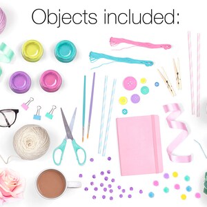 Crafty Scene Creator, Moveable Mockup, Arts and Crafts Props, Flay Lay ...