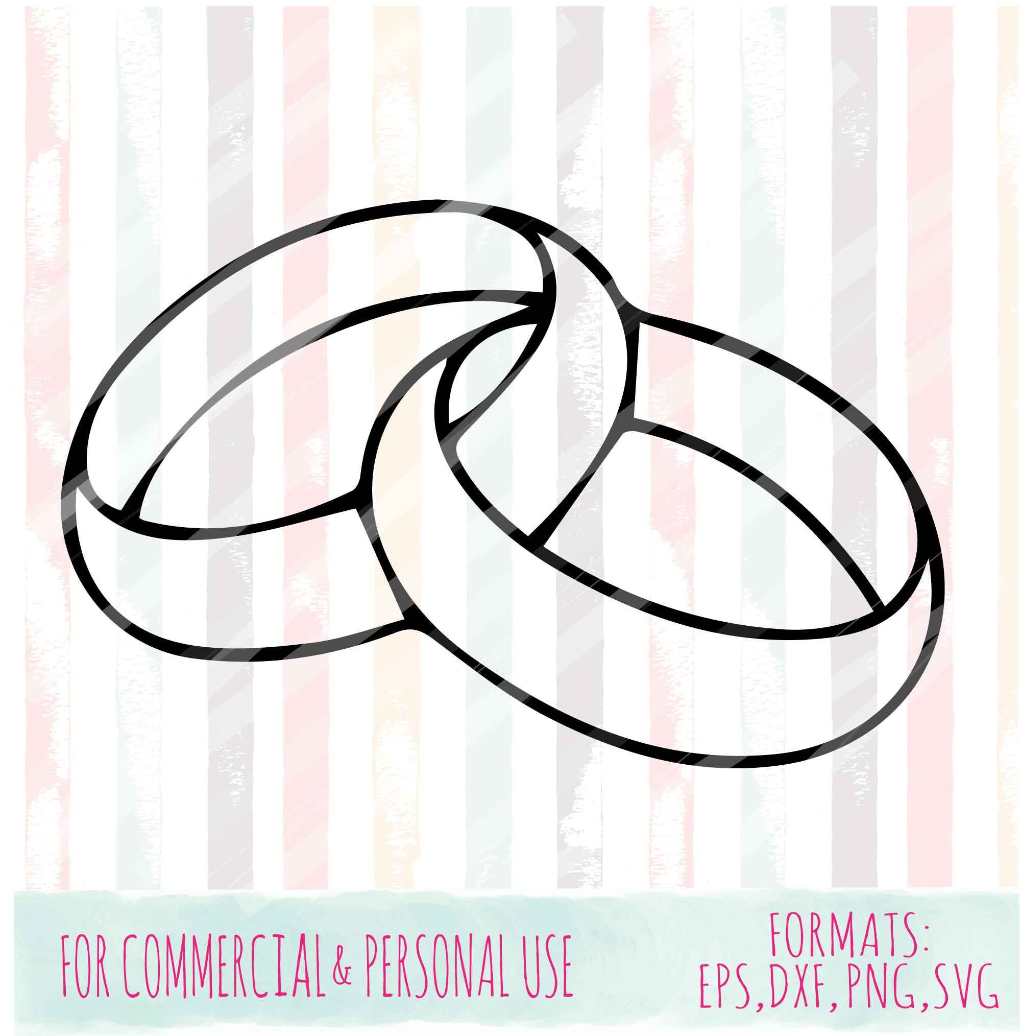 Wedding Ring Svg|engagement Ring Svgs|bride| Commercial and Personal ...