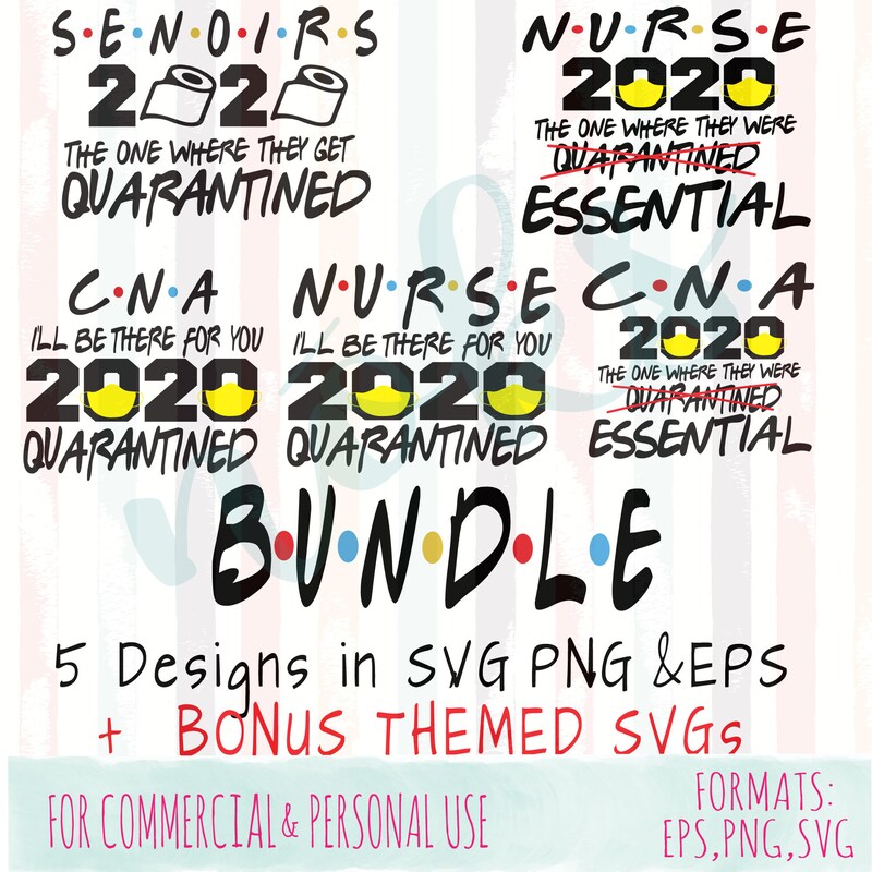 Friends Quarantine Svg - Etsy