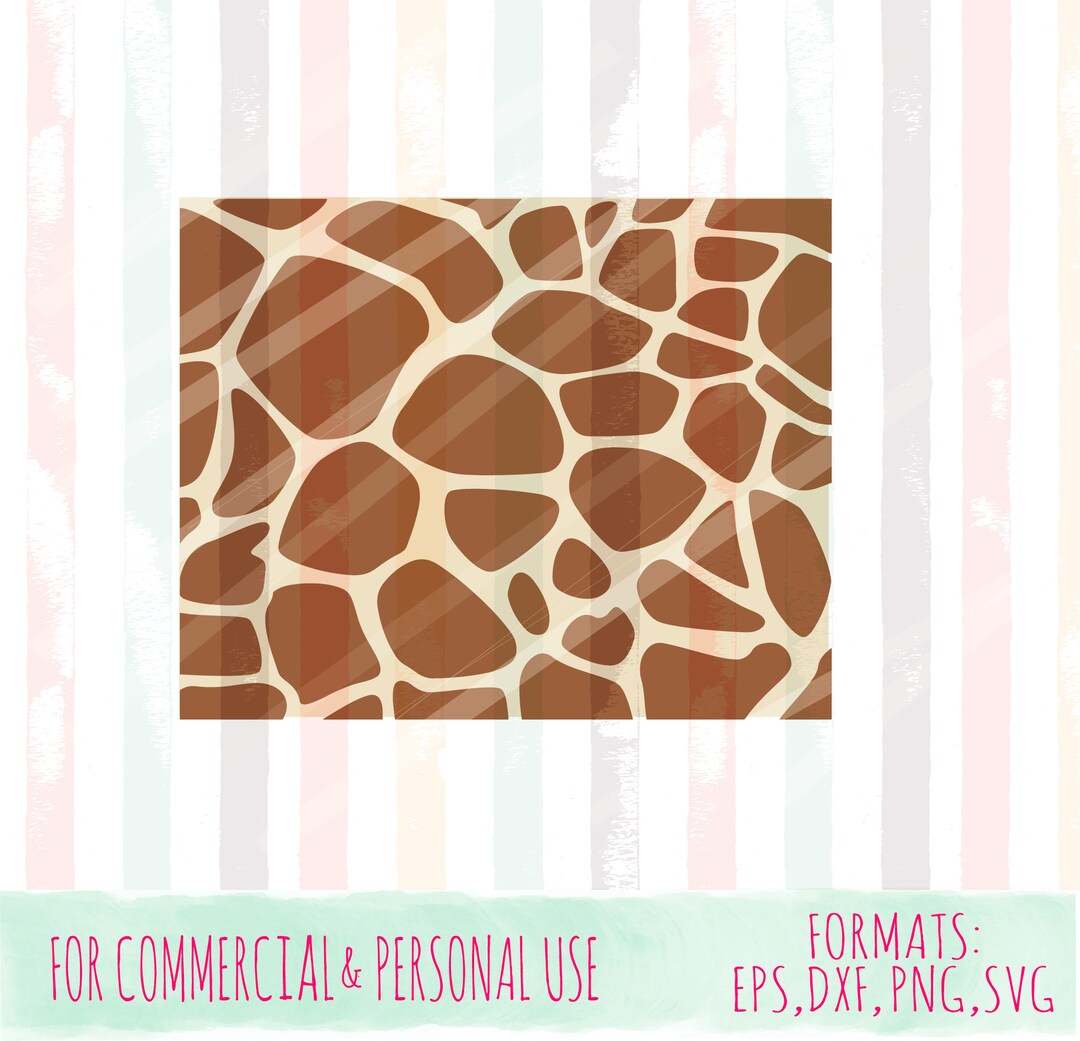 Giraffe Pattern SVG| Layered|giraffe Spots| Svg,png,eps,dxf|commercial ...