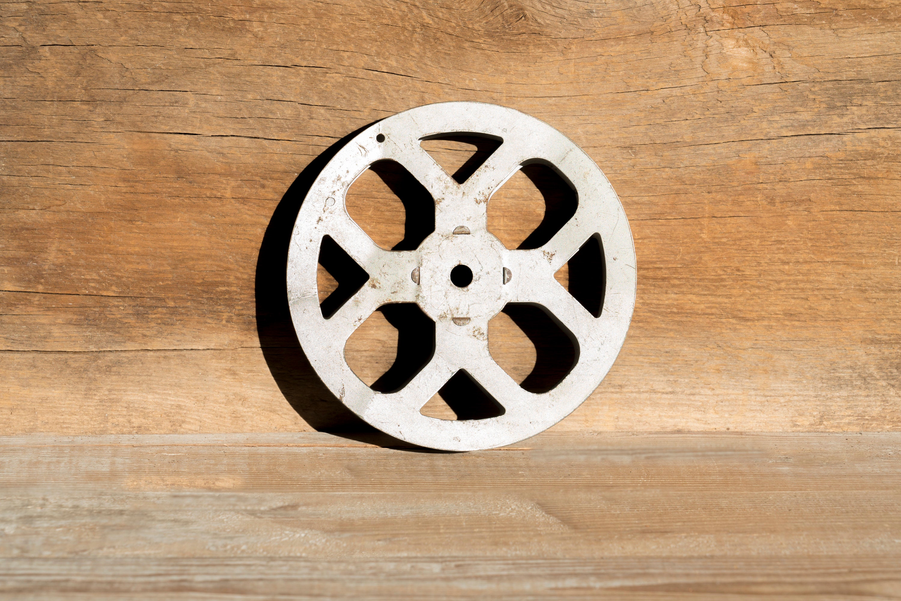 Vintage Metal Film Reel Vintage Film Decor Mixed Media Part - Etsy