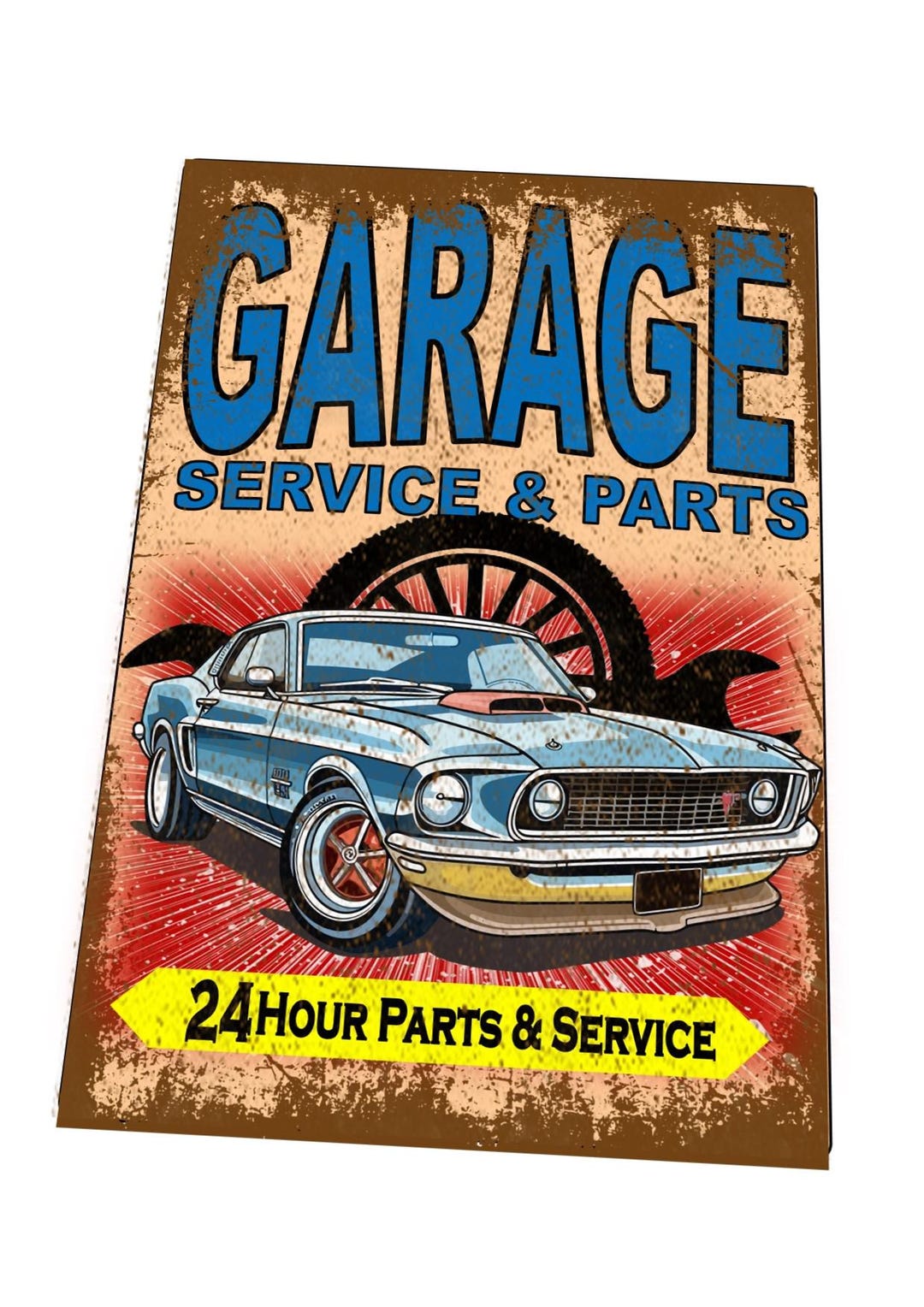 Vintage Auto Garage Sign, Car Parts Sign, Auto Jumble Garage Sign ...