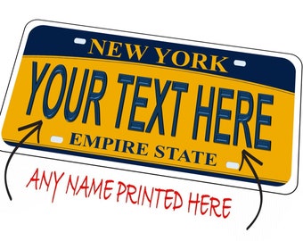 Number Plate Gift - Etsy