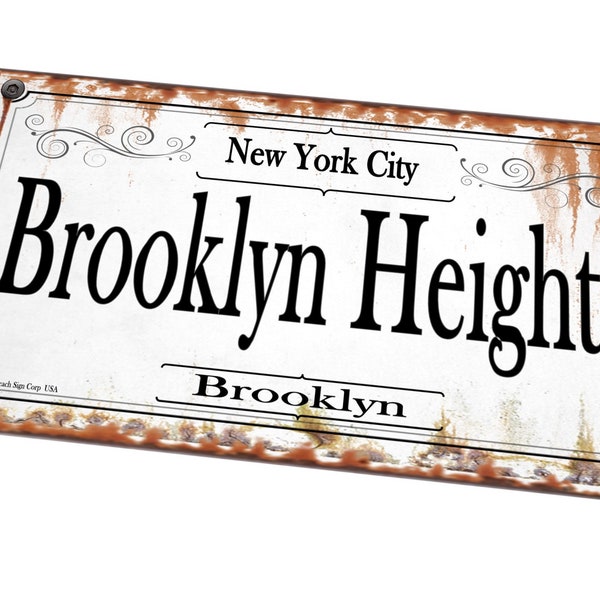 Brooklyn Street Sign - Etsy