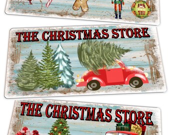 Christmas Store Sign - Etsy