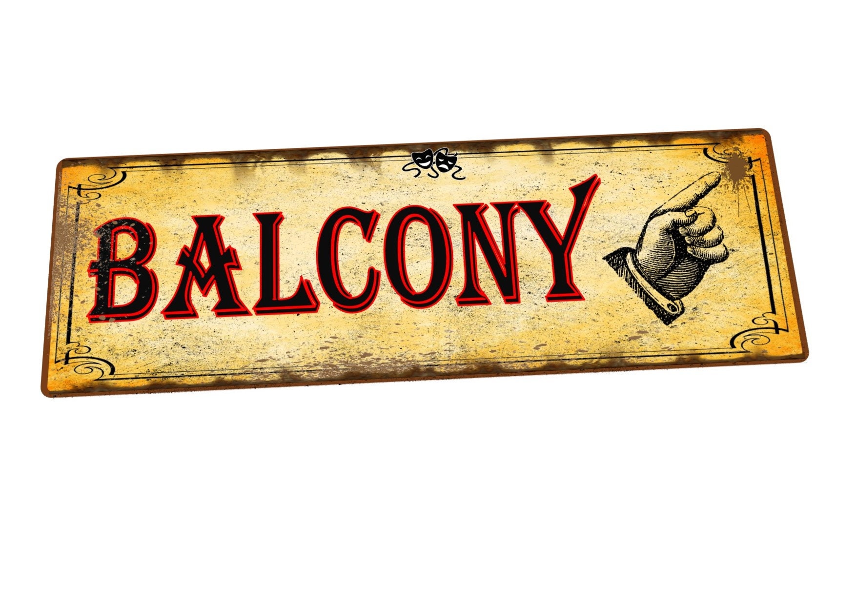 Vintage Theatre Signs Reproduction Vintage Style Theatre Box Office ...