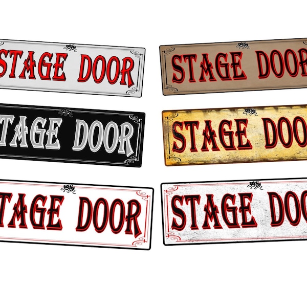 Theater Entrance Signs - Etsy