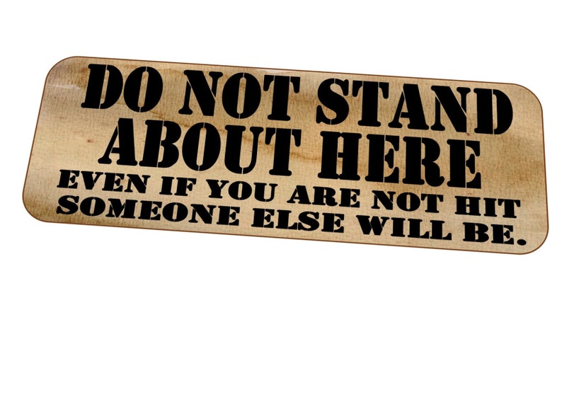 WW2 Trench Sign Battlefield Trench Signs Military Battle Signs Front ...