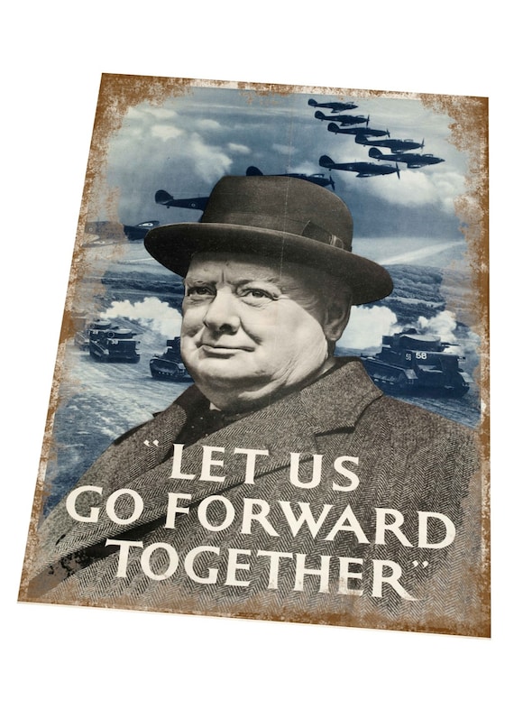 Retro WW2 Sign Vintage War Sign Reproduction Sign World War 2 - Etsy