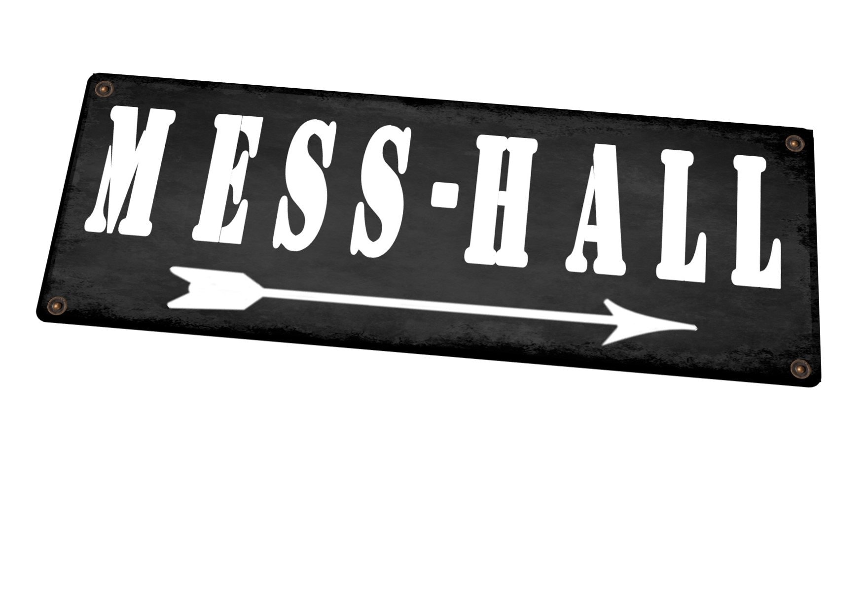 Mess Hall Army Sign WW2 Reproduction Metal Sign Vintage Style - Etsy