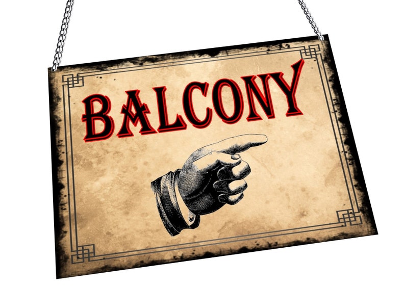 Theatre Signs Vintage Style Theatre Sign Box Office, Stage Door ...