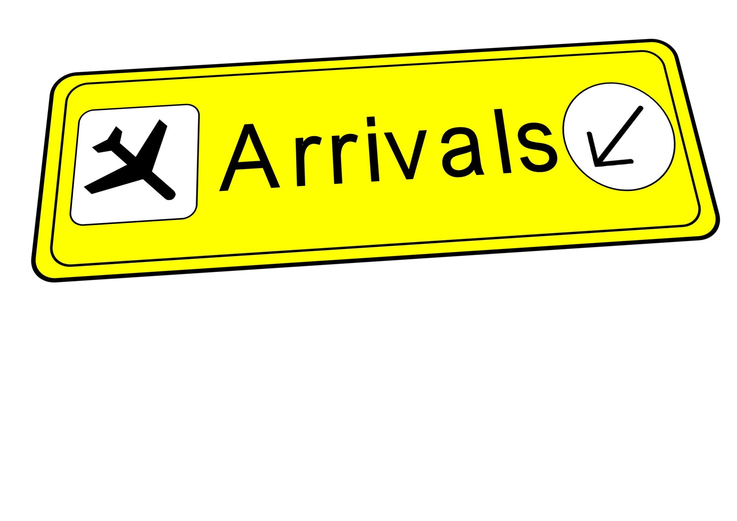 Airport Arrivals Sign Reproduction Novelty Airport Sign Fun - Etsy