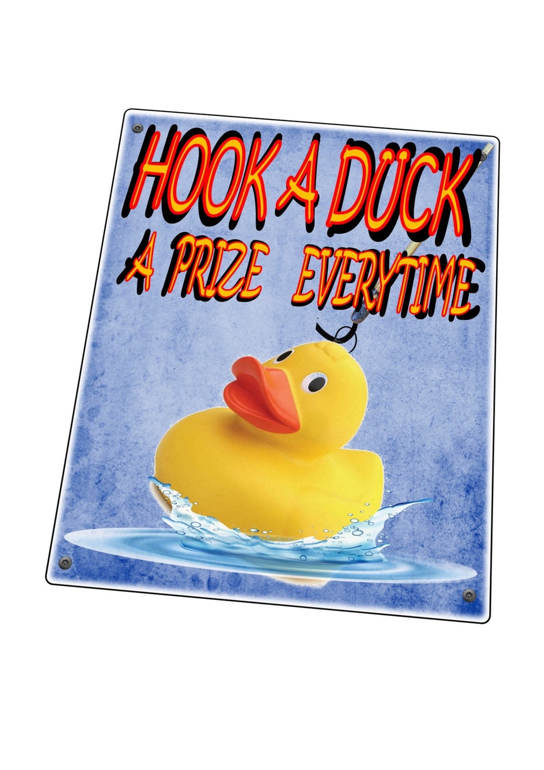 Hook a Duck Vintage Fairground Carnival Sign Retro Vintage Style Fun ...