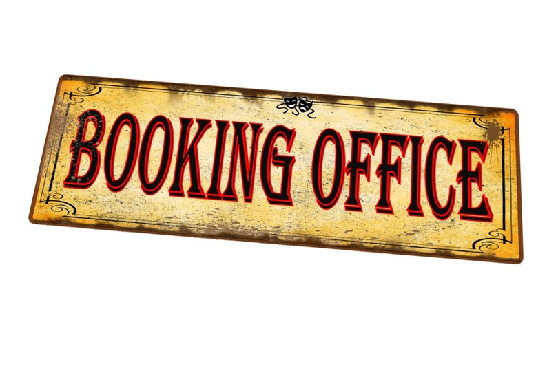 Vintage Theatre Signs Reproduction Vintage Style Theatre Box - Etsy