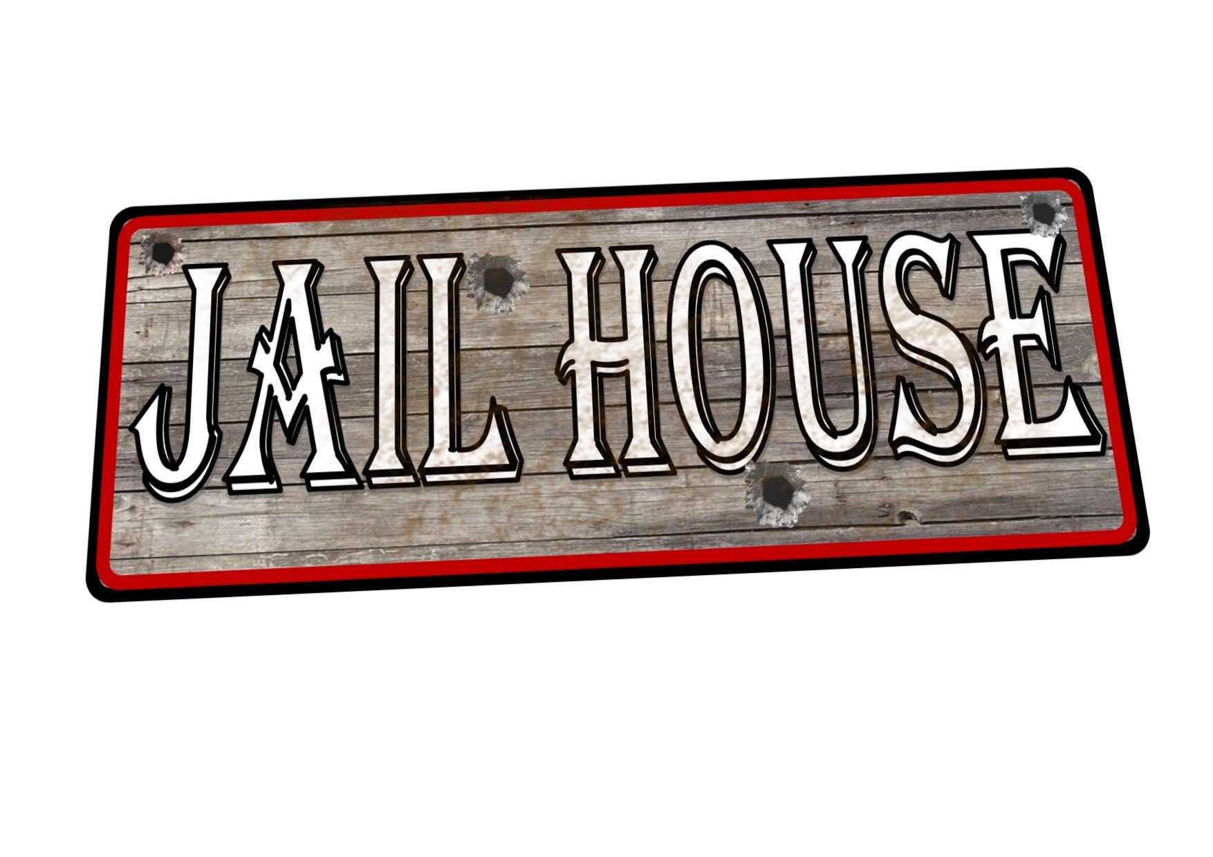 Cowboy Western Town Signs, Hotel, Jail, Bunkhouse Signs, Wild West Town ...