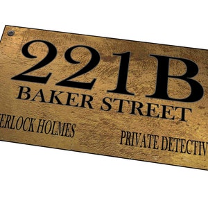 221b Baker Street - Etsy