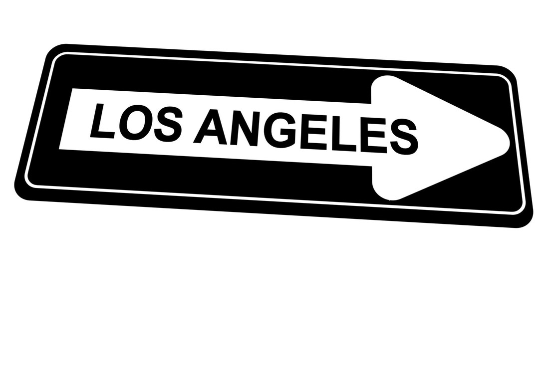 Los Angeles California Sign Reproduction California Road Sign Fun ...