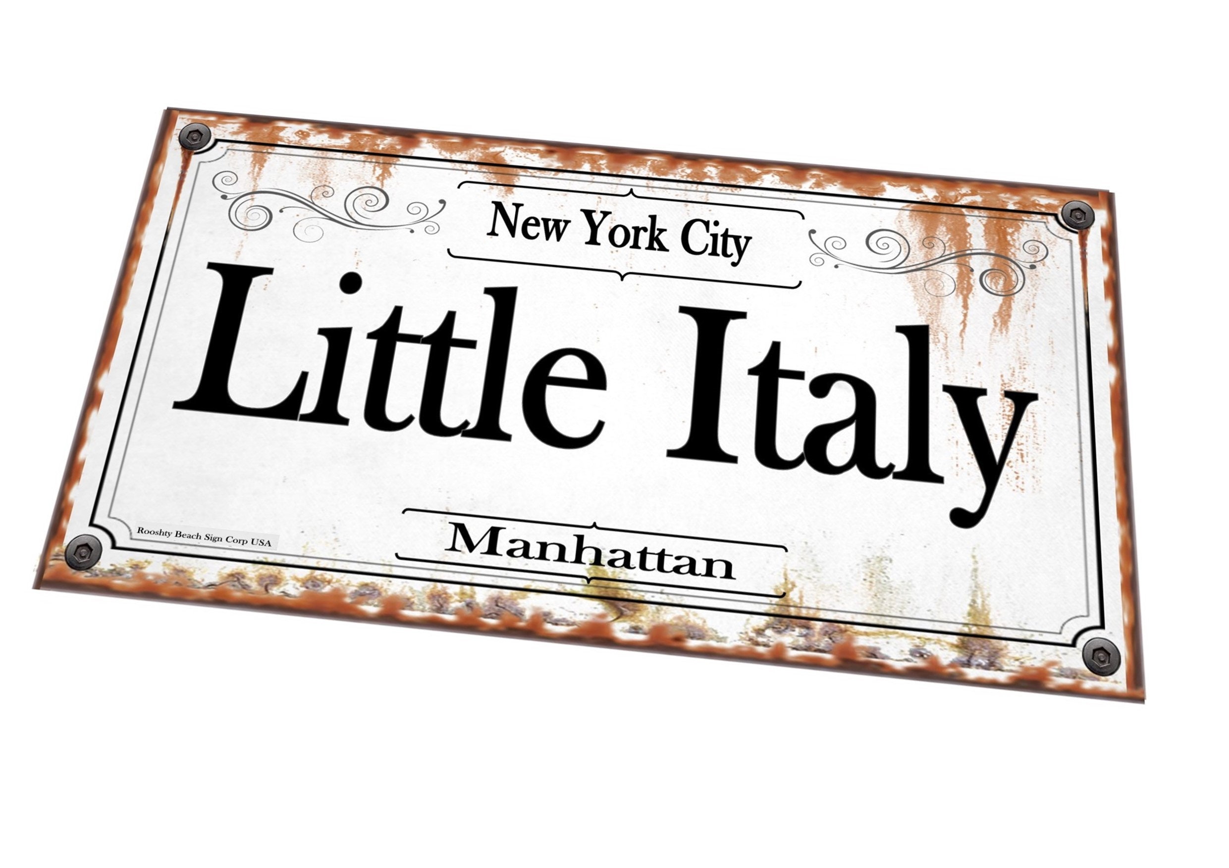 Little Italy Logo Little Italy NYC New York City Italian American