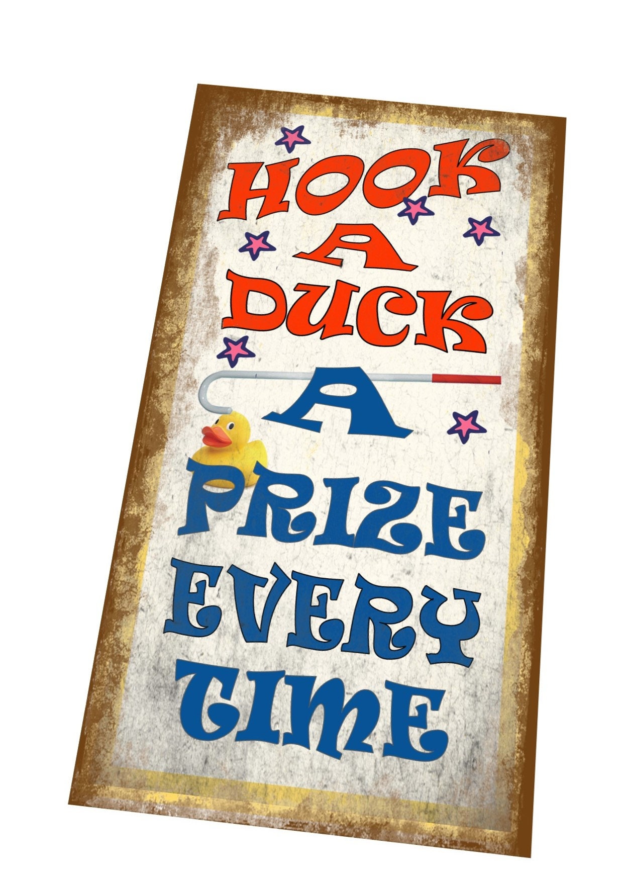 Hook a Duck Vintage Fairground Carnival Sign Retro Vintage - Etsy