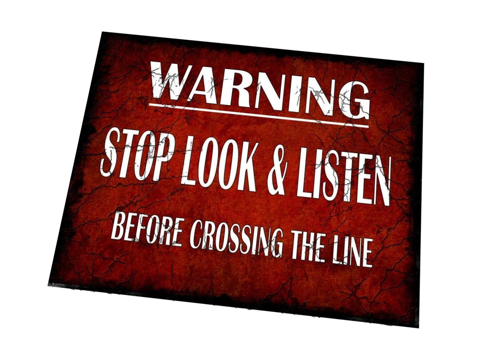 Railway Signs Retro Style Railway Station Sign Metal Vintage - Etsy