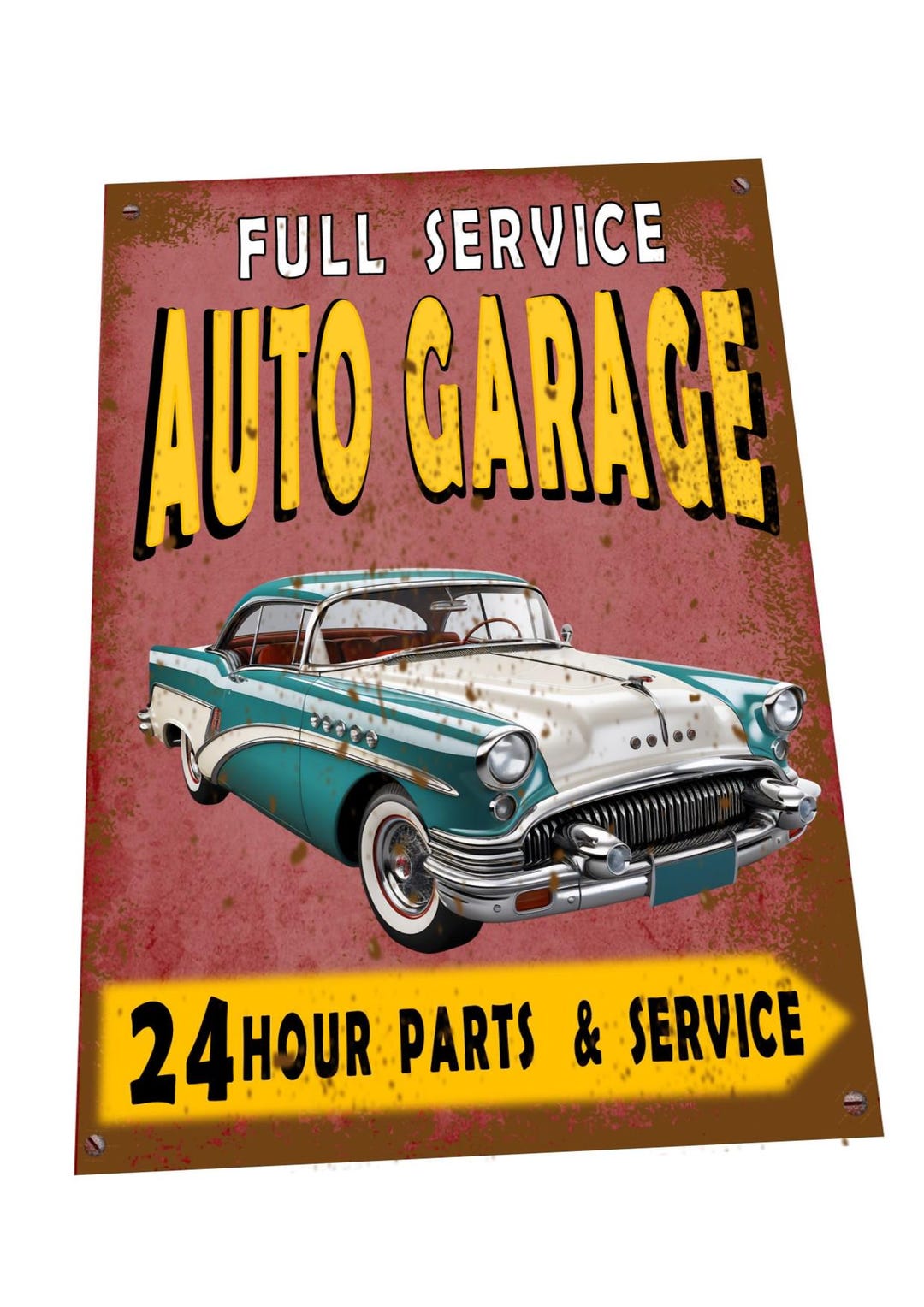 Vintage Auto Garage Sign, Car Parts Sign, Auto Jumble Garage Sign ...