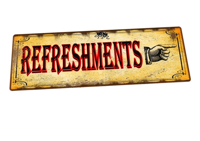 Vintage Theatre Signs Reproduction Vintage Style Theatre Box - Etsy