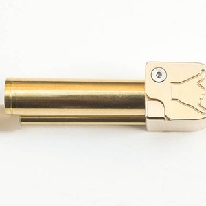 Shaka Pipe All-in-one Brass Smoking Pipe W/ Stash Tube, Tar Trap and ...