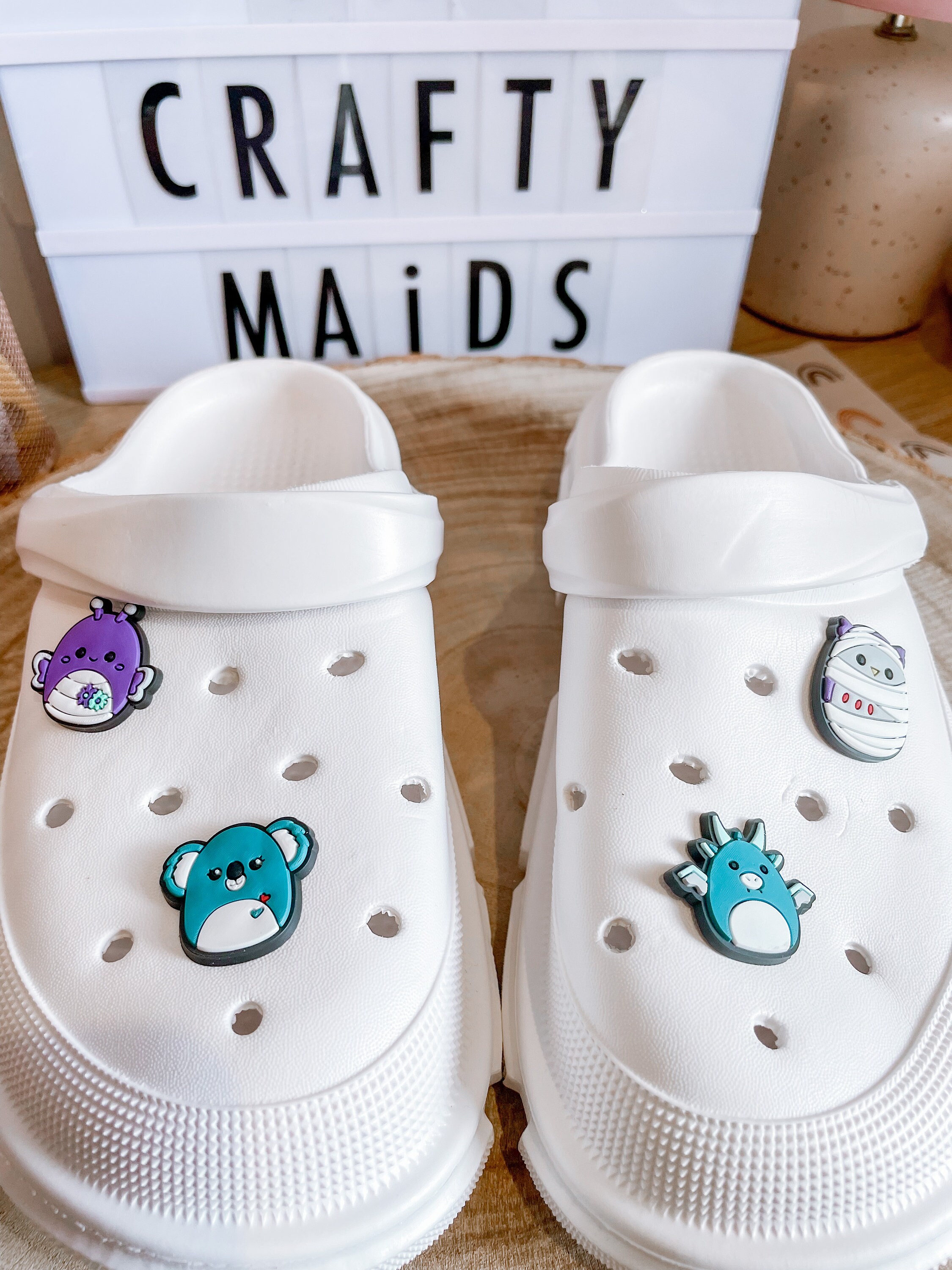 Set of Four Croc Jibbitz Croc Charms - Etsy