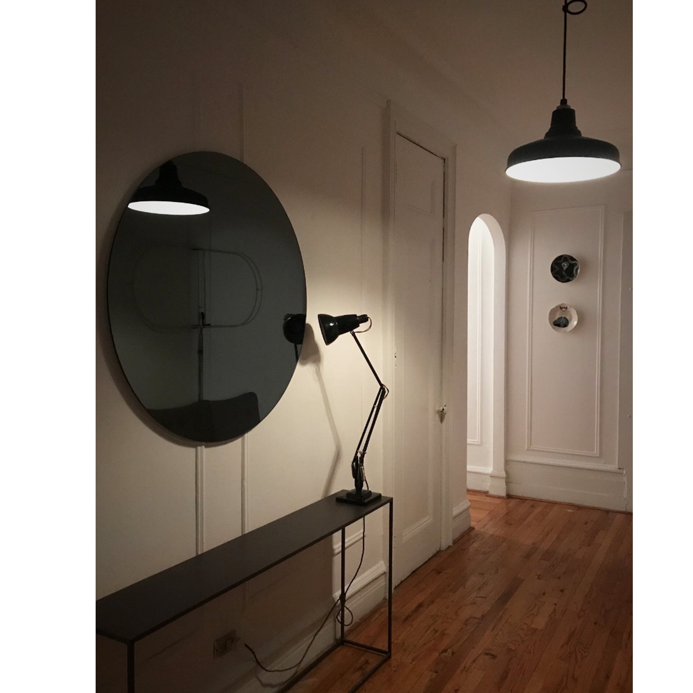 Orbis™ Round Black Tinted Contemporary Customisable Frameless - Etsy Canada Orbis™ Round Black Tinted Contemporary Customisable Frameless - Etsy Canada