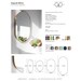 Capsula™ Capsule Shaped Modern Wide Mirror With a Brass Frame ...
