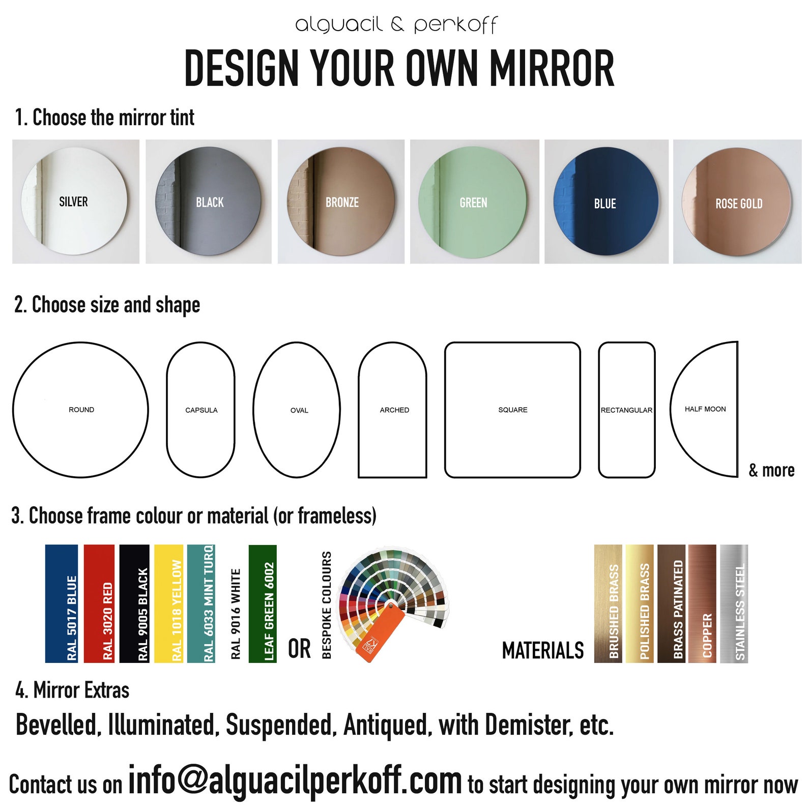 Capsula™ Capsule Shaped Modern Customisable Mirror With a - Etsy