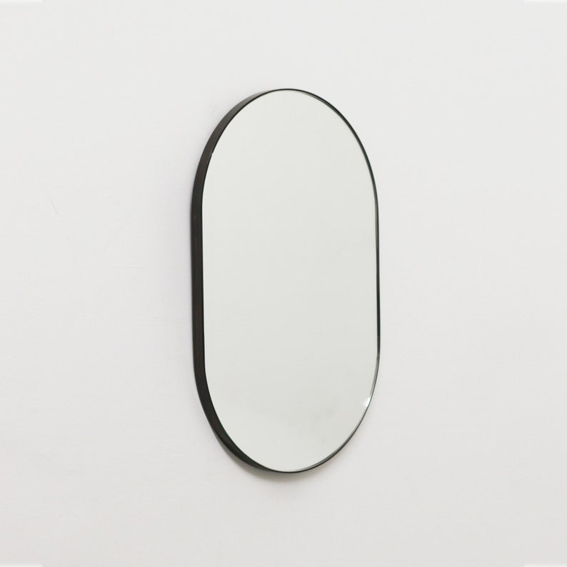 Capsula™ Capsule Shaped Modern Customisable Mirror With a - Etsy