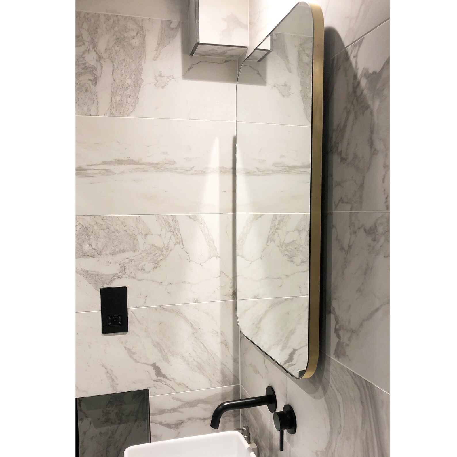 Quadris™ Illuminated Rectangular Contemporary Mirror With - Etsy