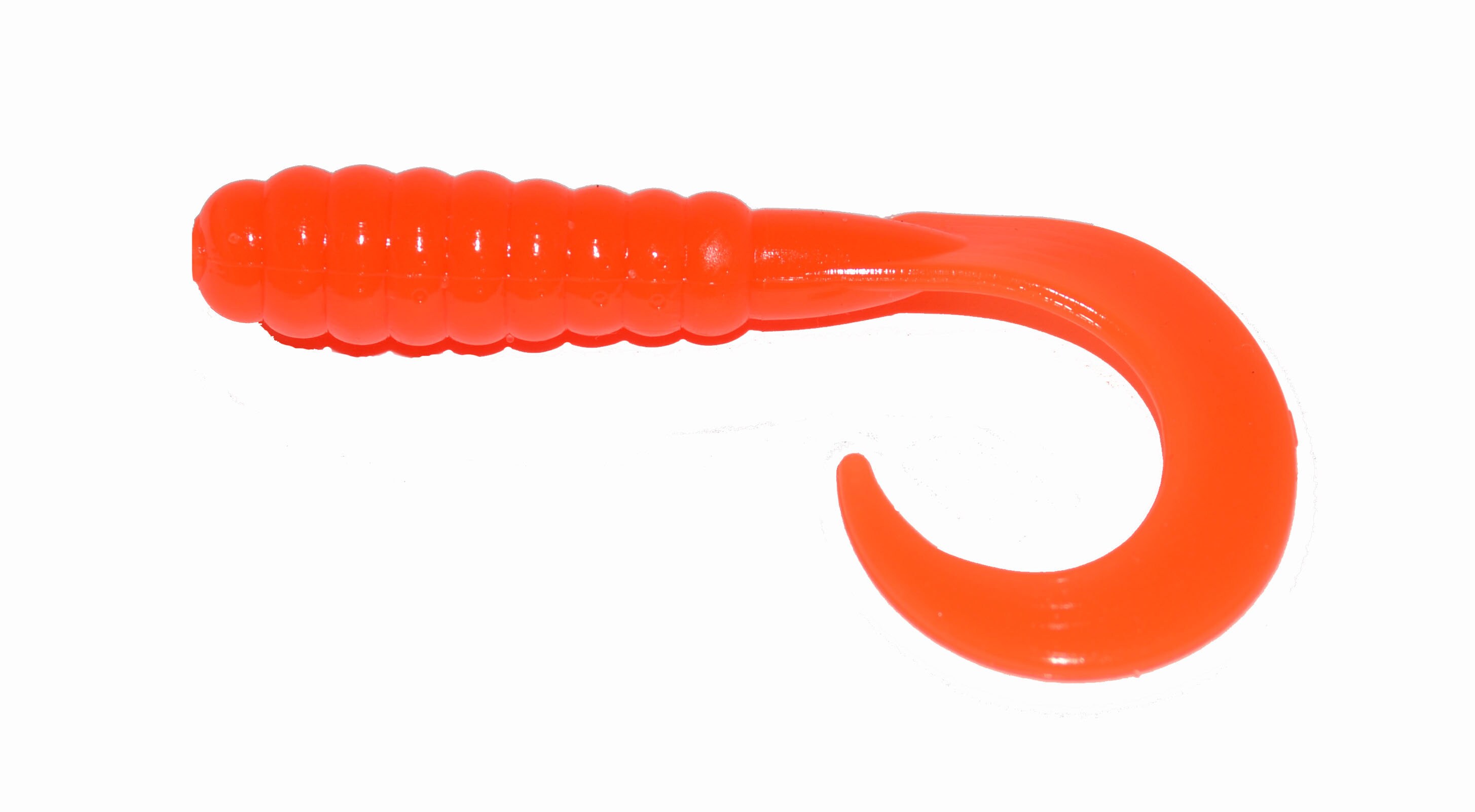 100 - 2" Curly Tail Grubs Fishing Lures Jigs Curl Twister Tails Crappie ...